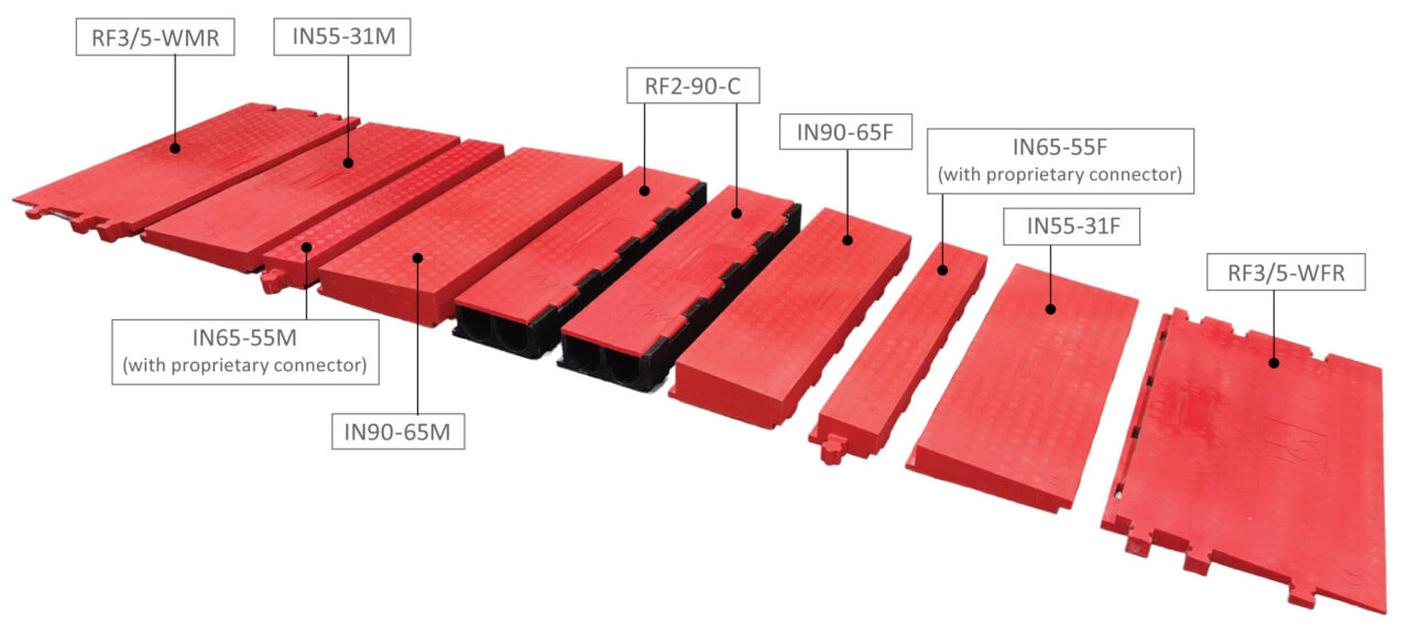 Red Floor 2 90mm - Individual Pieces | CableGuard